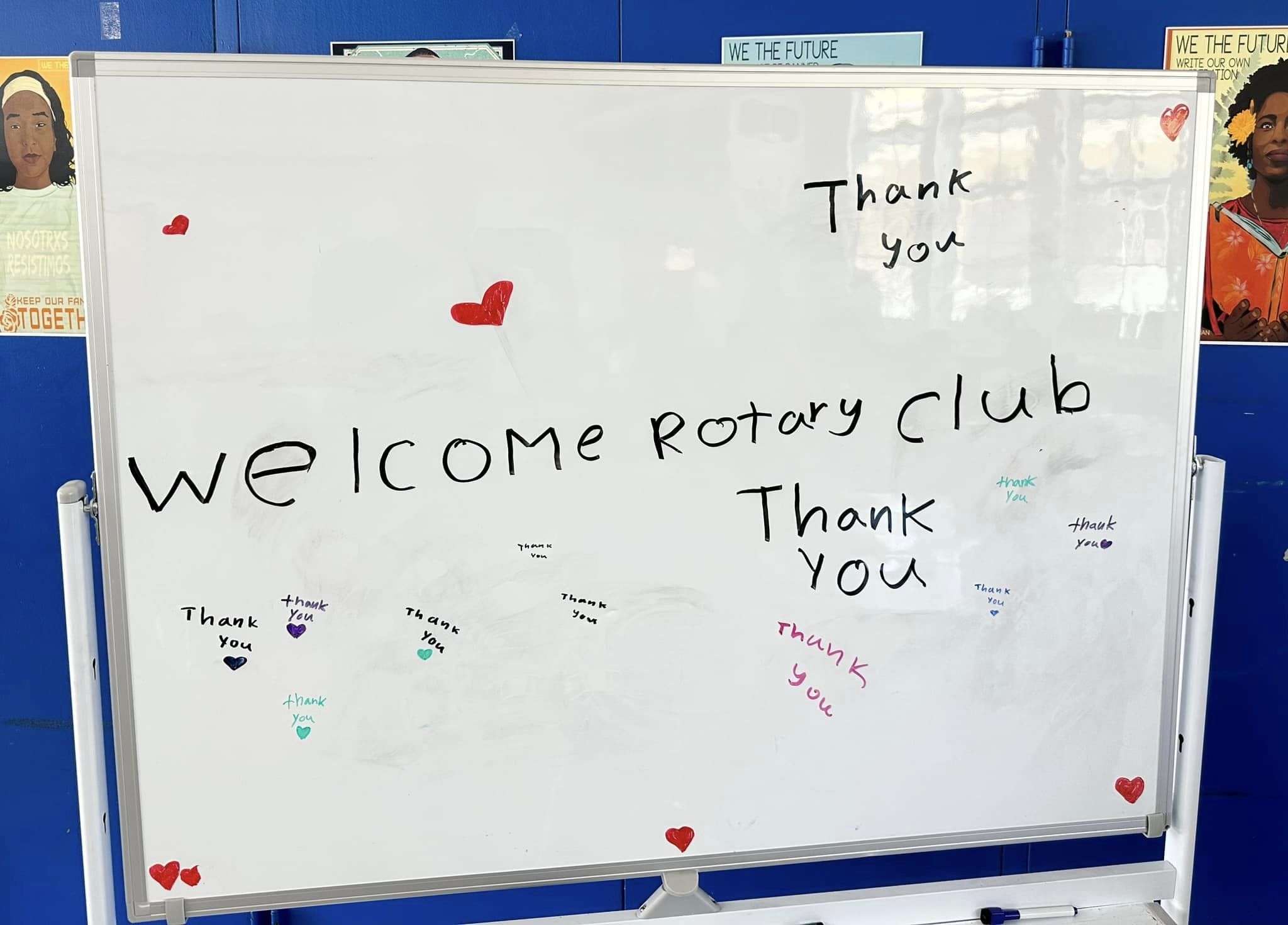 Rotarians at Work 3rd Grade After school Book Club at Peres Elementary ...