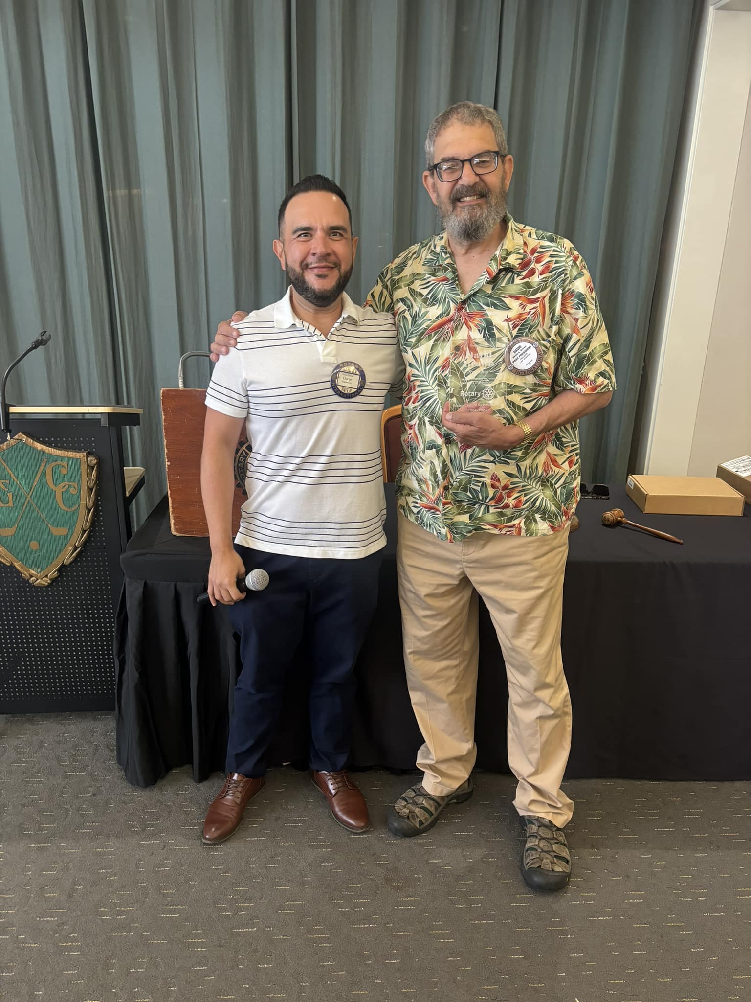 Celebrating David Brown | 20 Years as Club Treasurer – Richmond CA Rotary