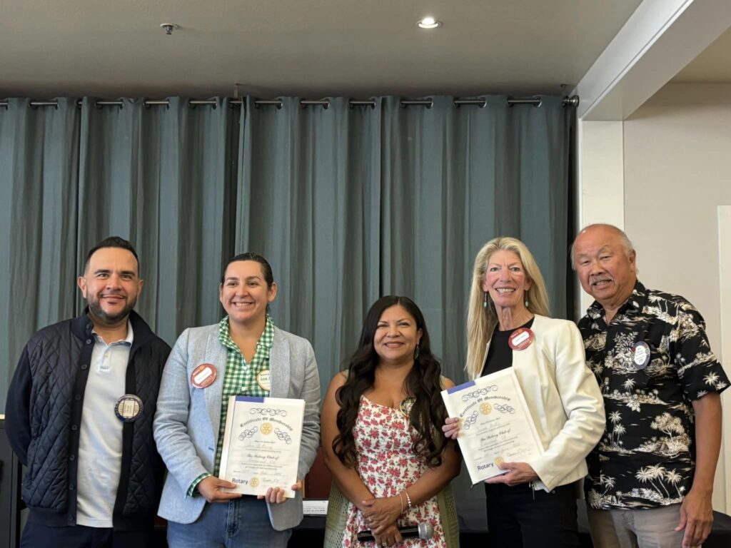 Celebrating our new members – Richmond CA Rotary