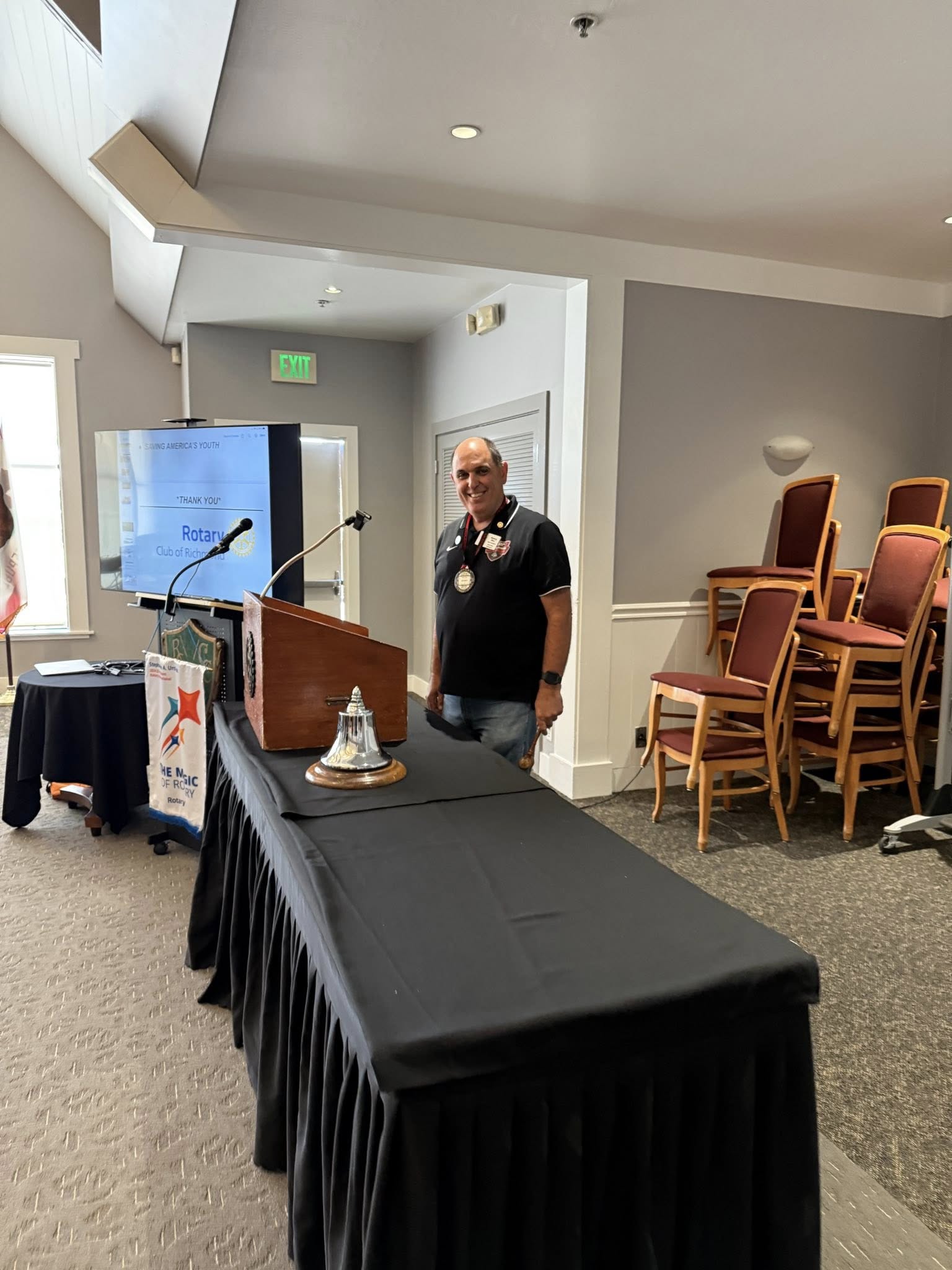 President Henry Moe – Richmond CA Rotary